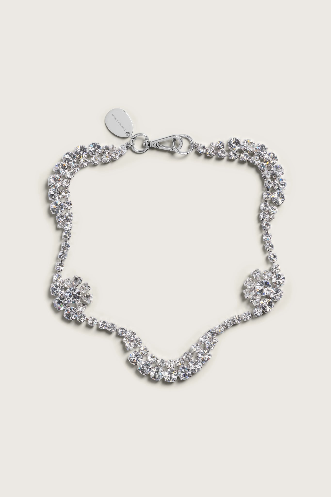 Scalloped Sepal Necklace Crystal – Scotties Boutique