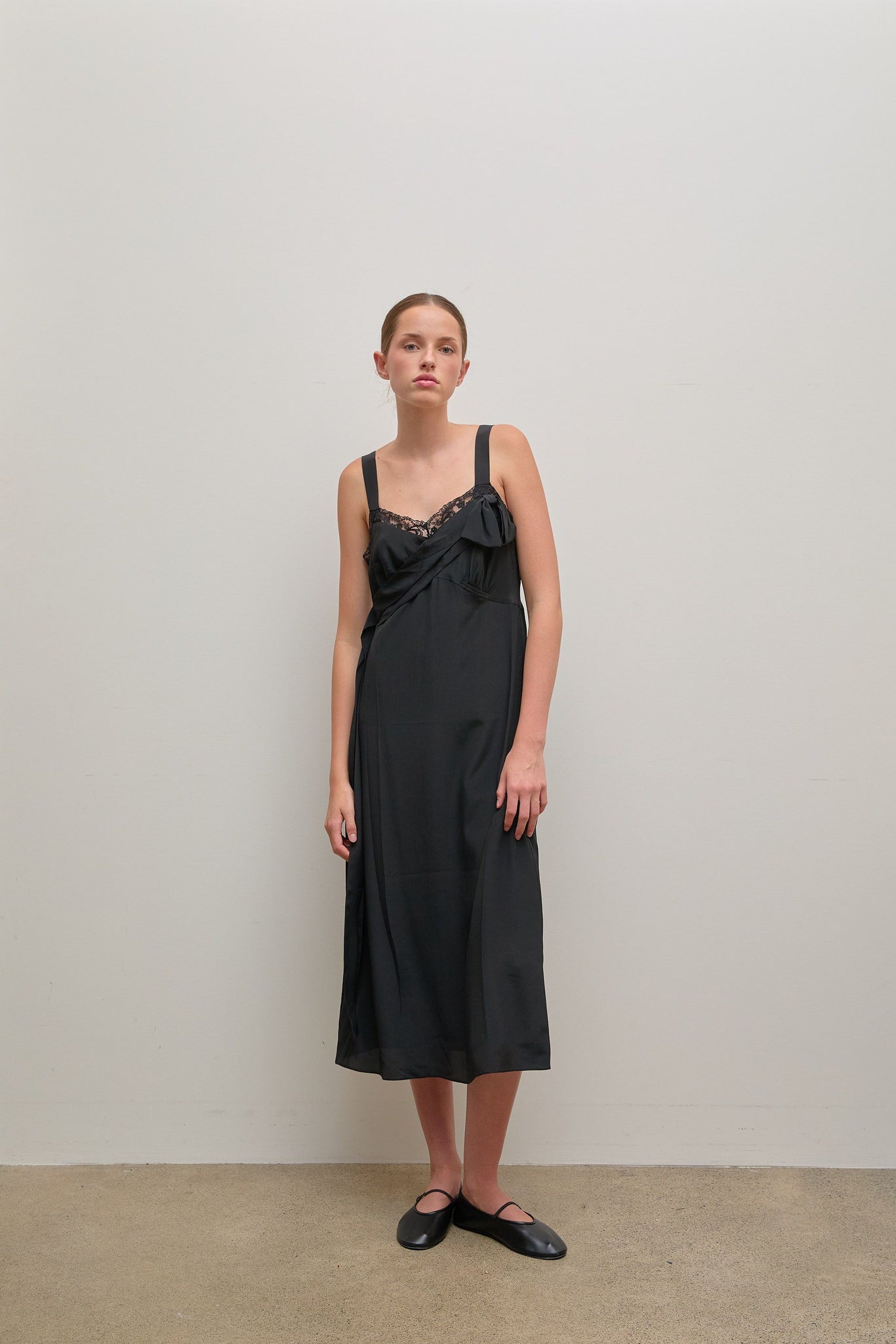 Bow Sash Slip Dress – Scotties Boutique